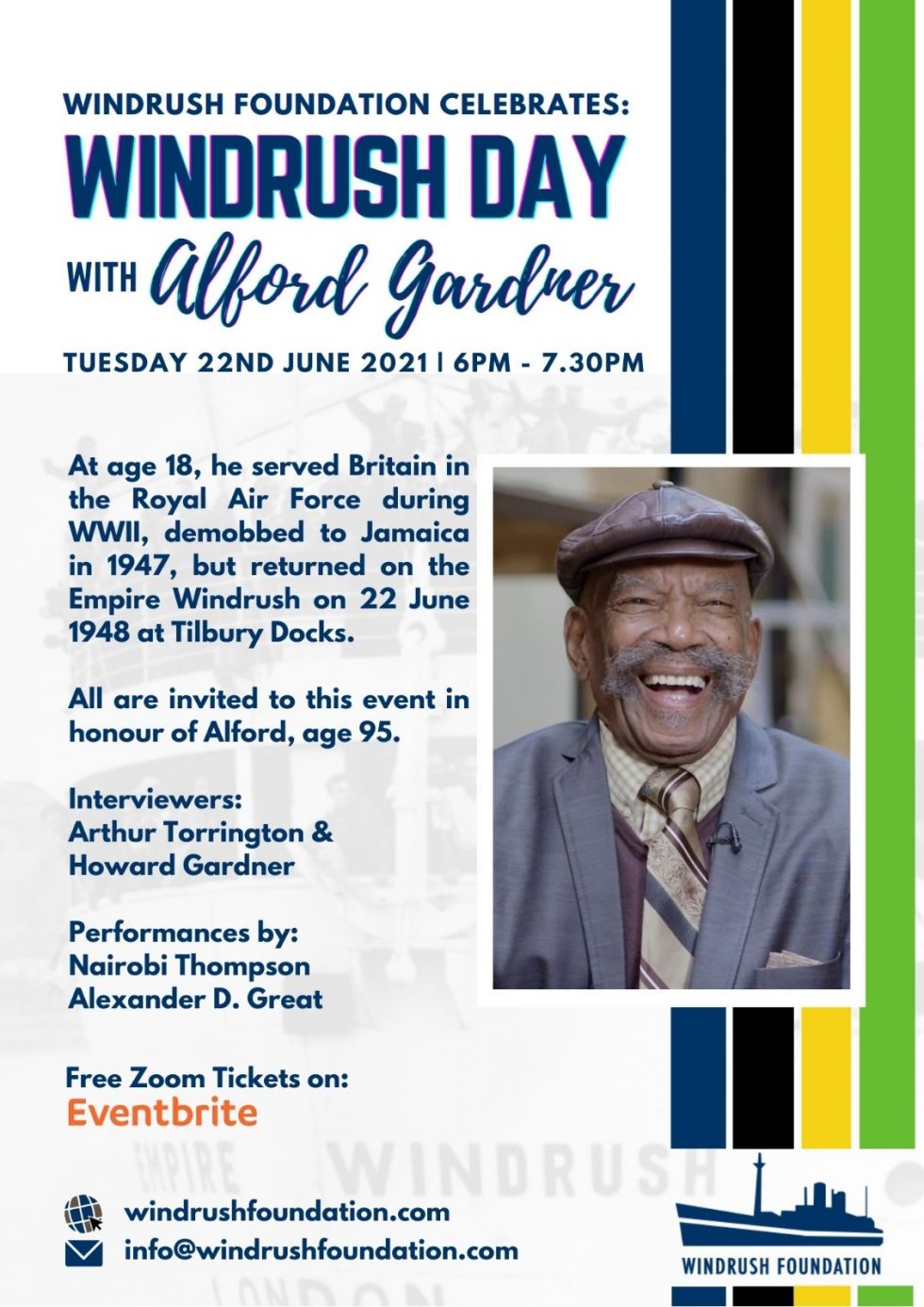 Windrush Day with Alford Gardner - Windrush Foundation