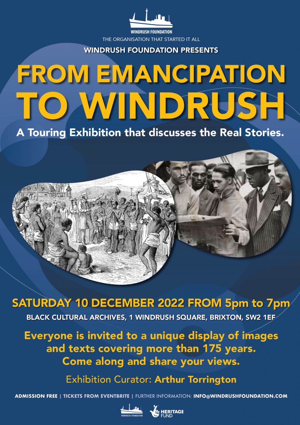 FROM EMANCIPATION TO WINDRUSH: A Touring Exhibition - Windrush Foundation